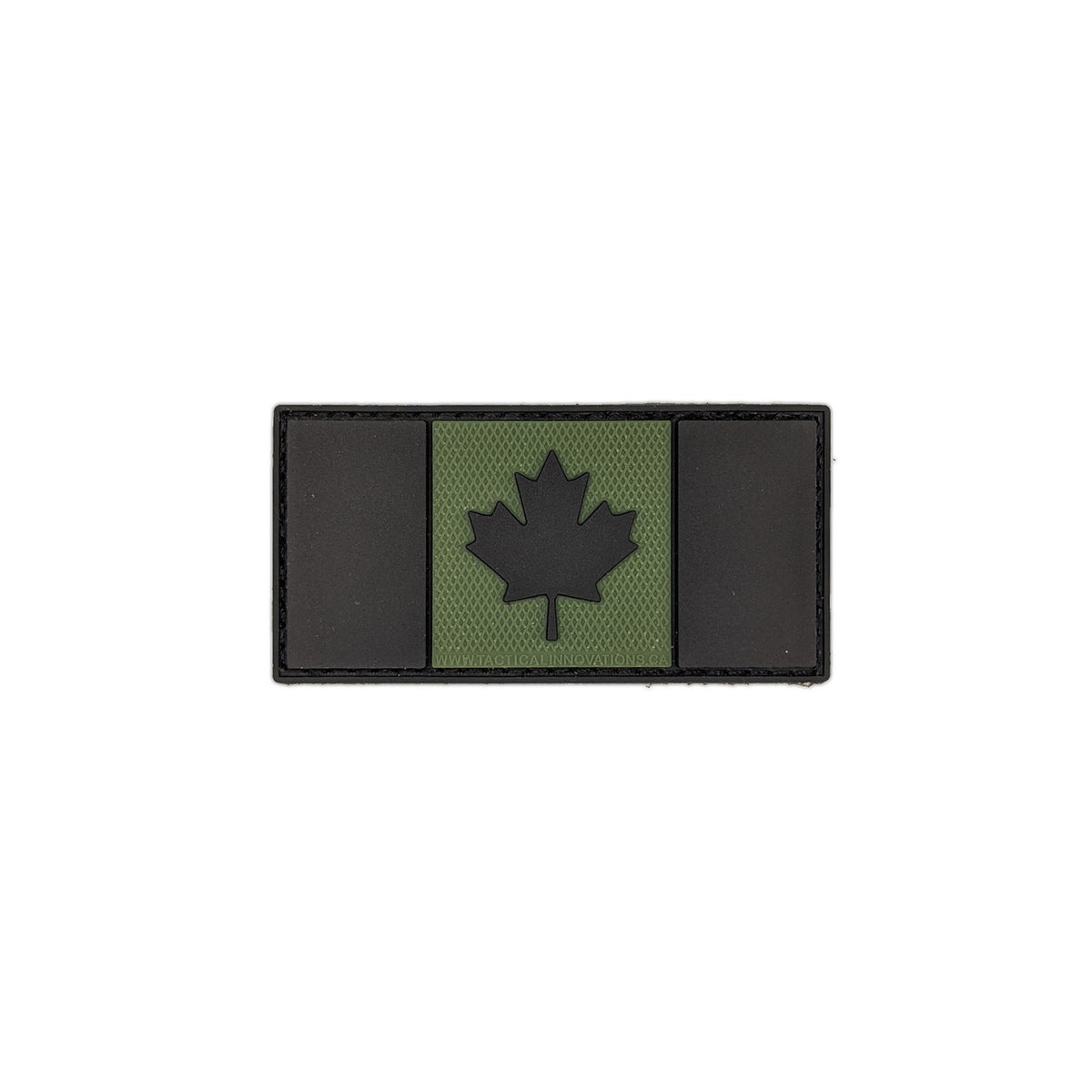 PVC Patch - Canadian Flag 1.5" x 3" OD Green MP1-CND2 — Cutting Edge ...