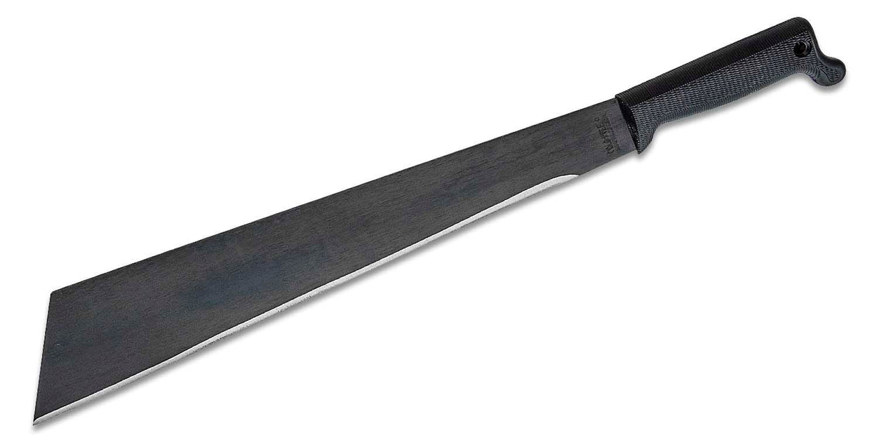 Cold Steel Slant Tip Machete Fixed Blade Knife (18" Black) CS-97ST18S ...