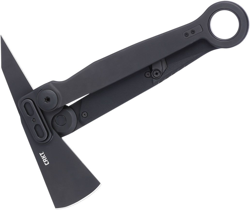 CRKT Kinematic Provoke X Folding Axe D2 Ti Nitride w/ Folding Spike 41 ...