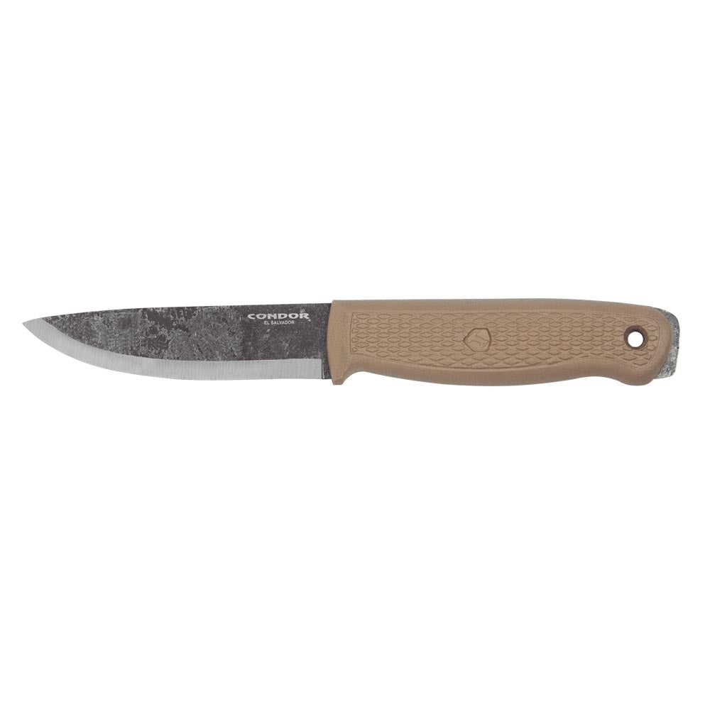 Condor Terrasaur Fixed Blade Knife Desert Tan (4.2" Gray) CTK3944-4.1 ...