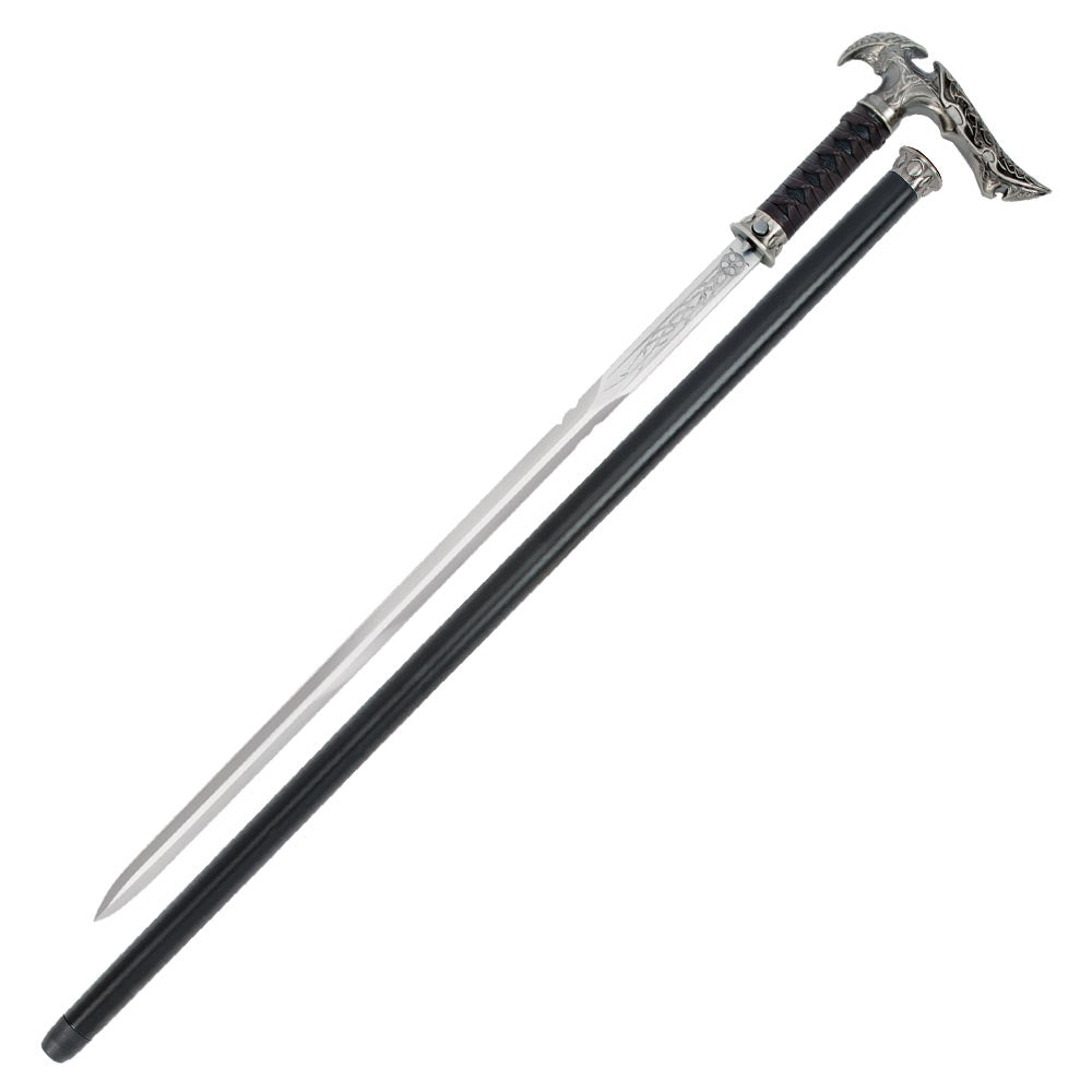 United Cutlery Kit Rae Axios Forged Sword Cane KR0056 — Cutting Edge ...