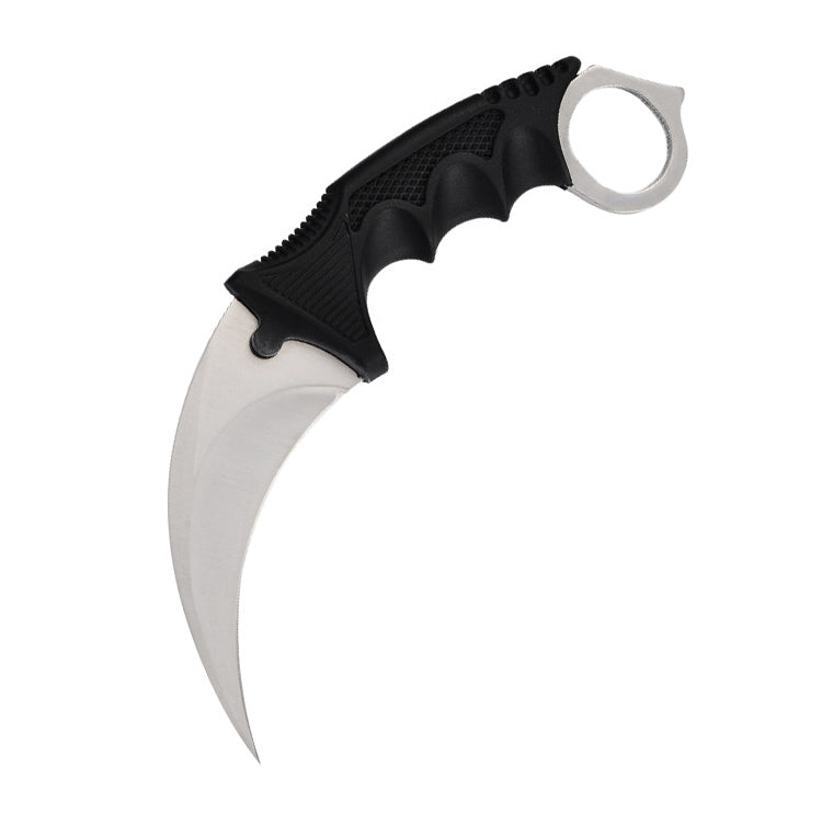 Karambit Fixed Blade Knife (Silver) — Cutting Edge Cutlery Co.